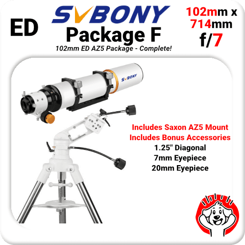 Package F - Complete SvBony / Saxon Telescope Package